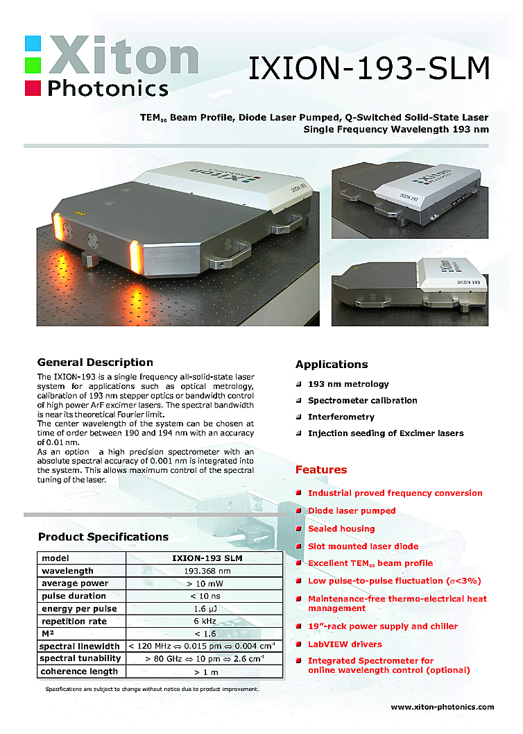 Single Emitter Diode Laser (CW)：NV02｜レーザー・光学部品検索サイト Hikari-Kakaku